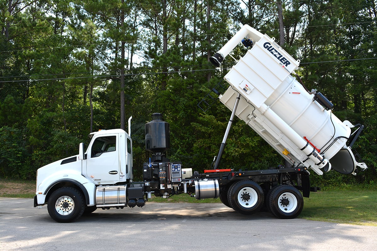 Offloading Solutions | Guzzler Industrial Vacuum Trucks