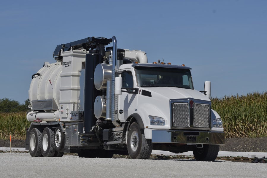 Offloading Solutions | Guzzler Industrial Vacuum Trucks