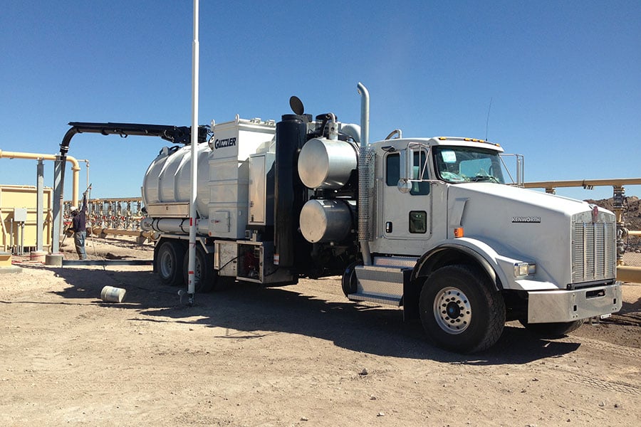 Offloading Solutions | Guzzler Industrial Vacuum Trucks