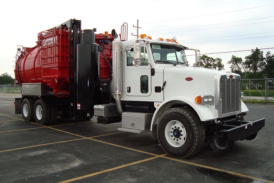 Guzzler Hi-Rail | Guzzler Industrial Vacuum Trucks