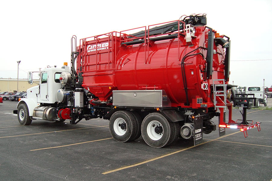 Guzzler Hi-Rail | Guzzler Industrial Vacuum Trucks